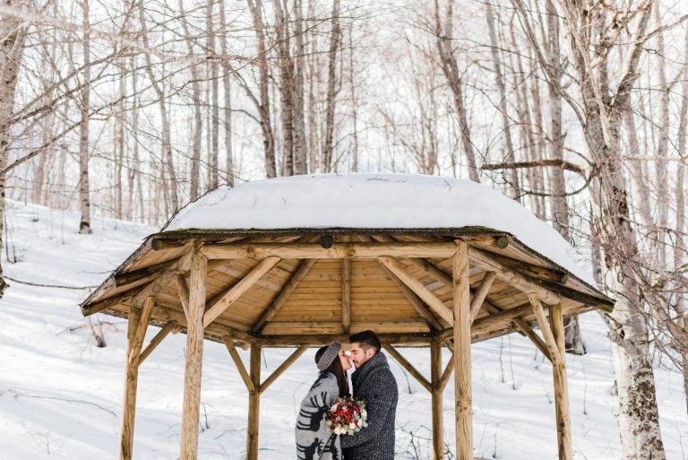 Alpine Snowy Engagement at the Vermion Mountains – Ellwed