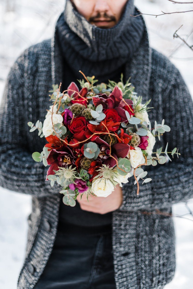 Alpine Snowy Engagement at the Vermion Mountains – Ellwed