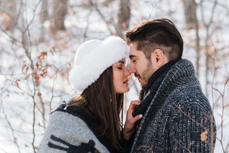 Alpine Snowy Engagement at the Vermion Mountains – Ellwed