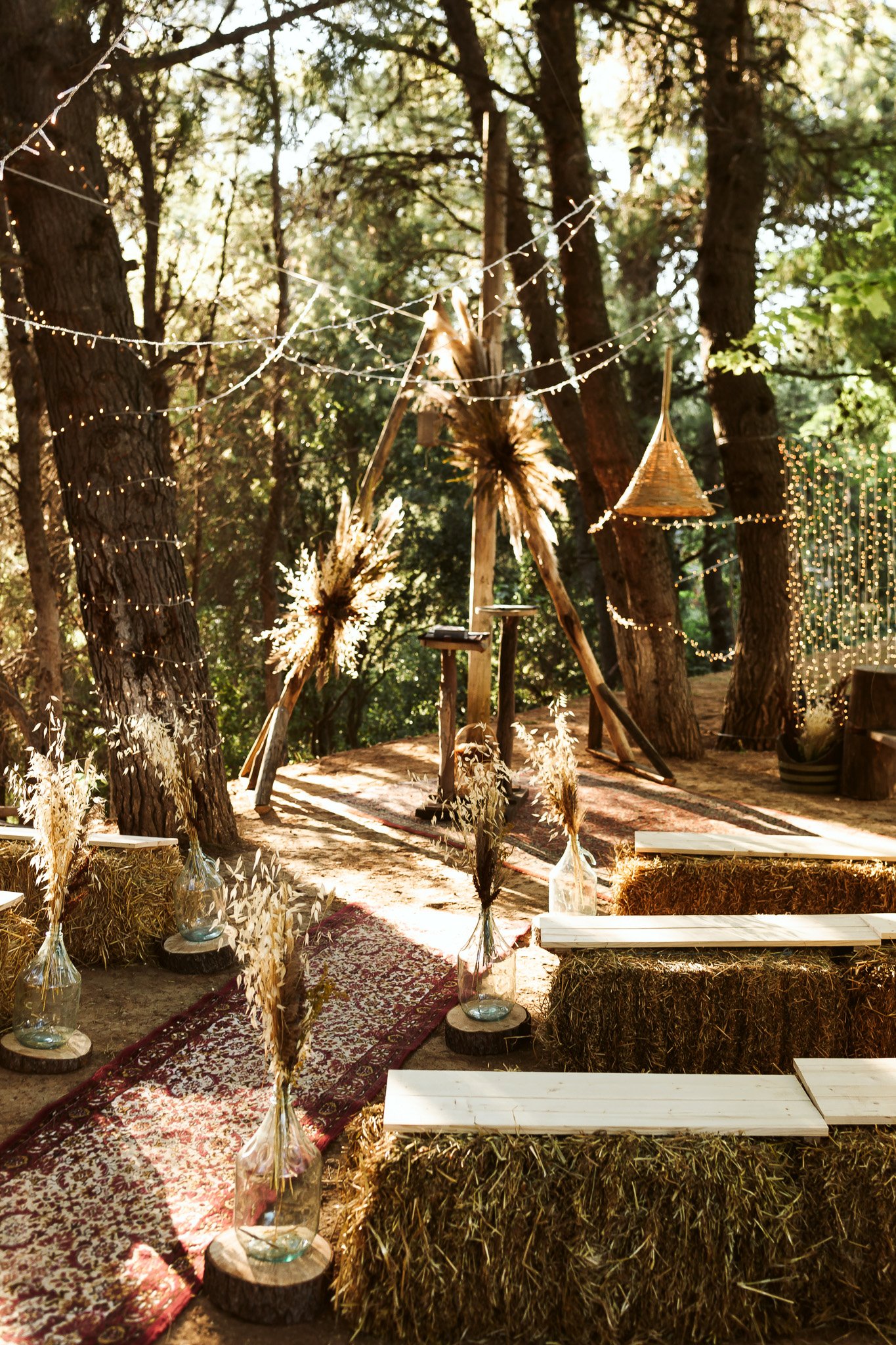 Micro Wedding with Livestream Zoom in the Athenian Forest – Ellwed