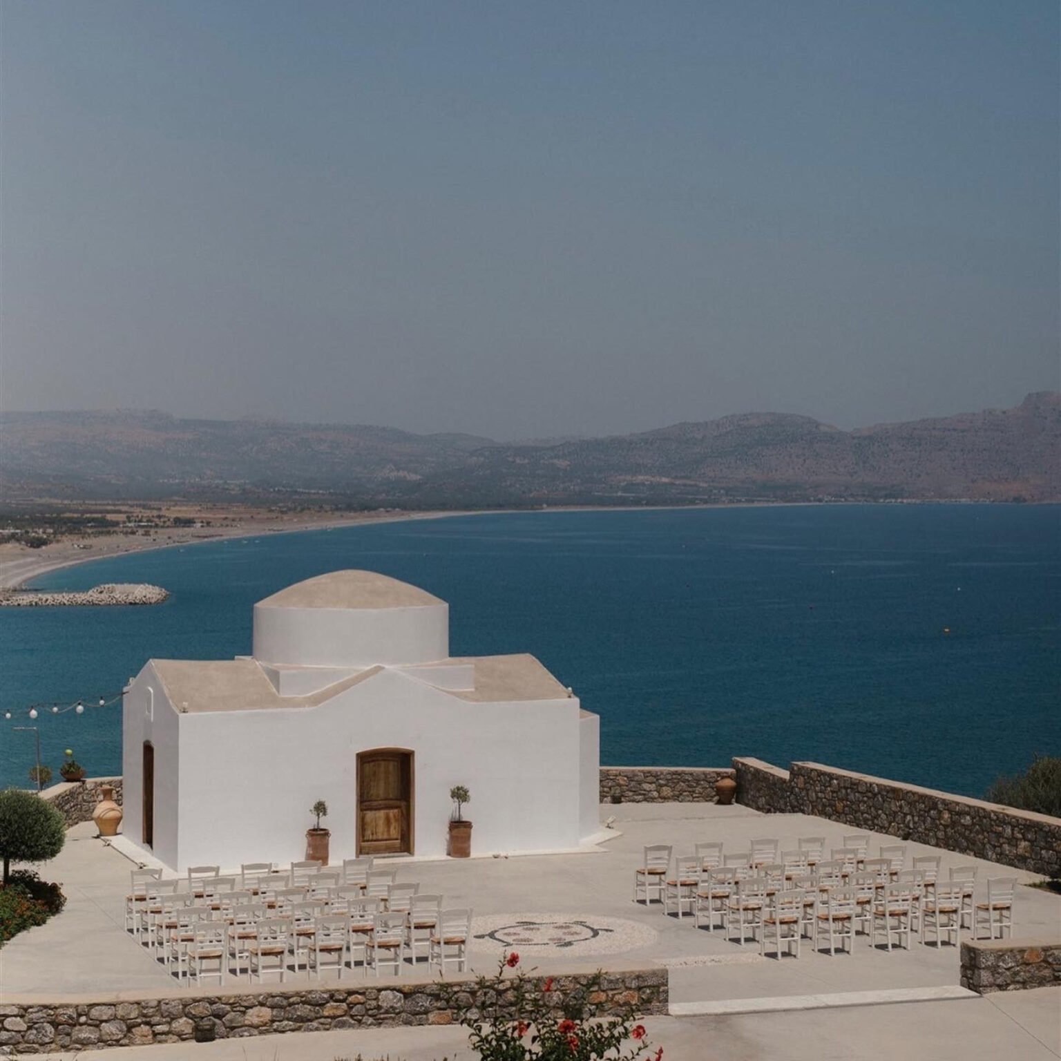 Real Dreamy Destination Wedding at Ktima Lindos on the Island of Rhodes ...