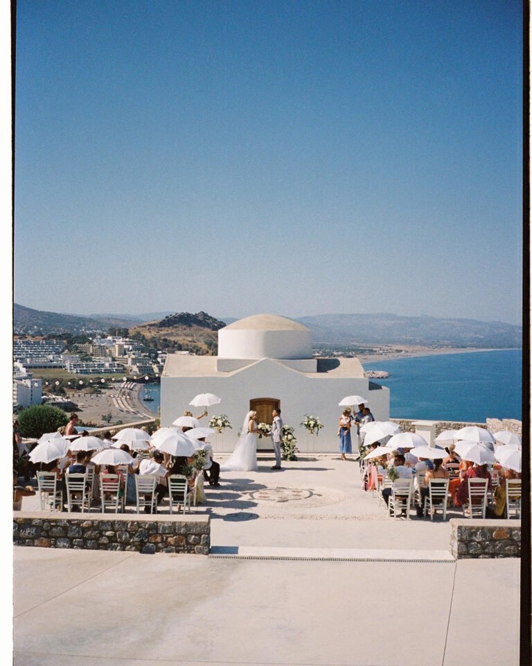 Real Dreamy Destination Wedding at Ktima Lindos on the Island of Rhodes ...