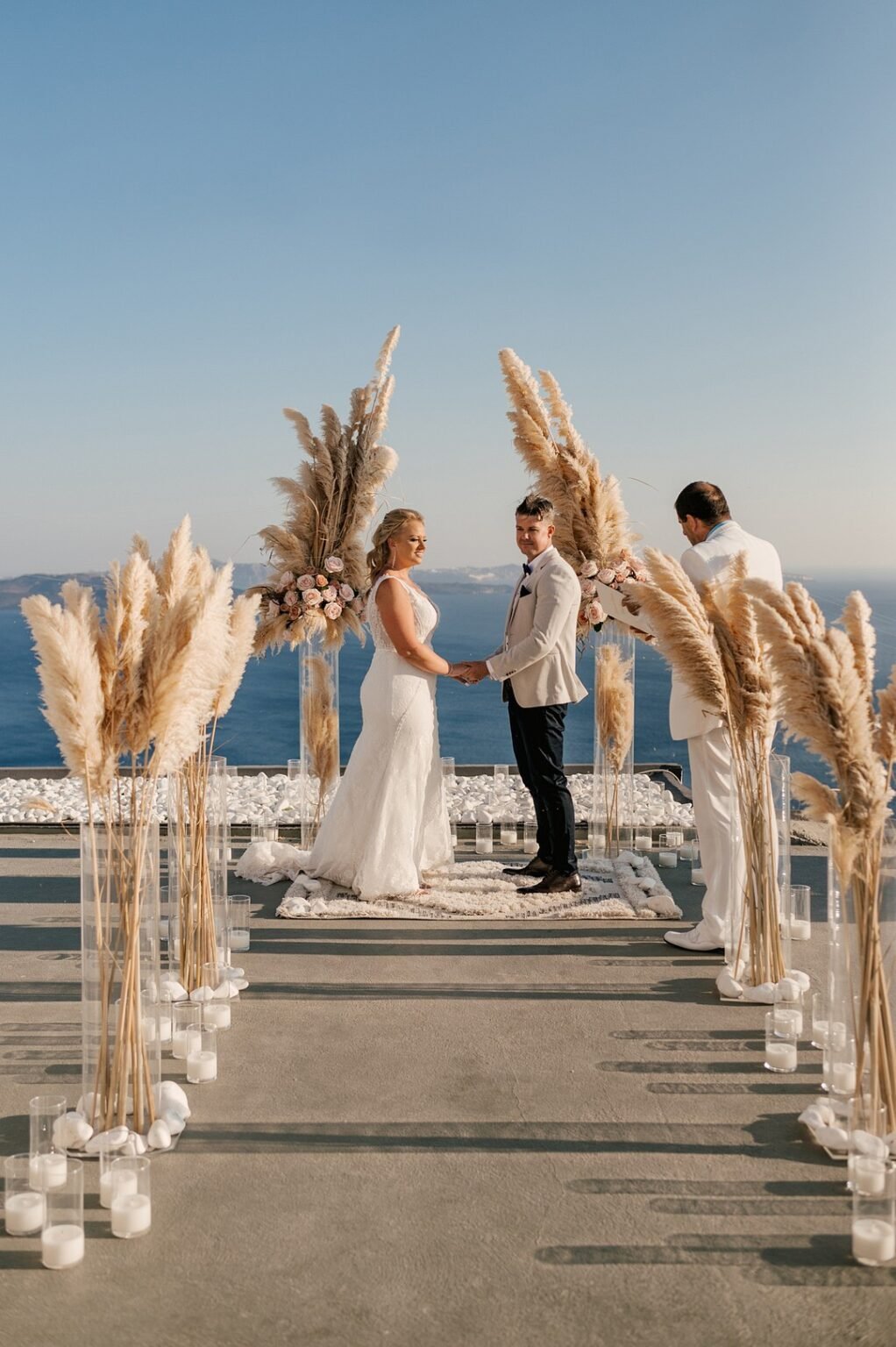 Ellwed's List: Wedding Venues in Santorini with Spectacular Sunset ...