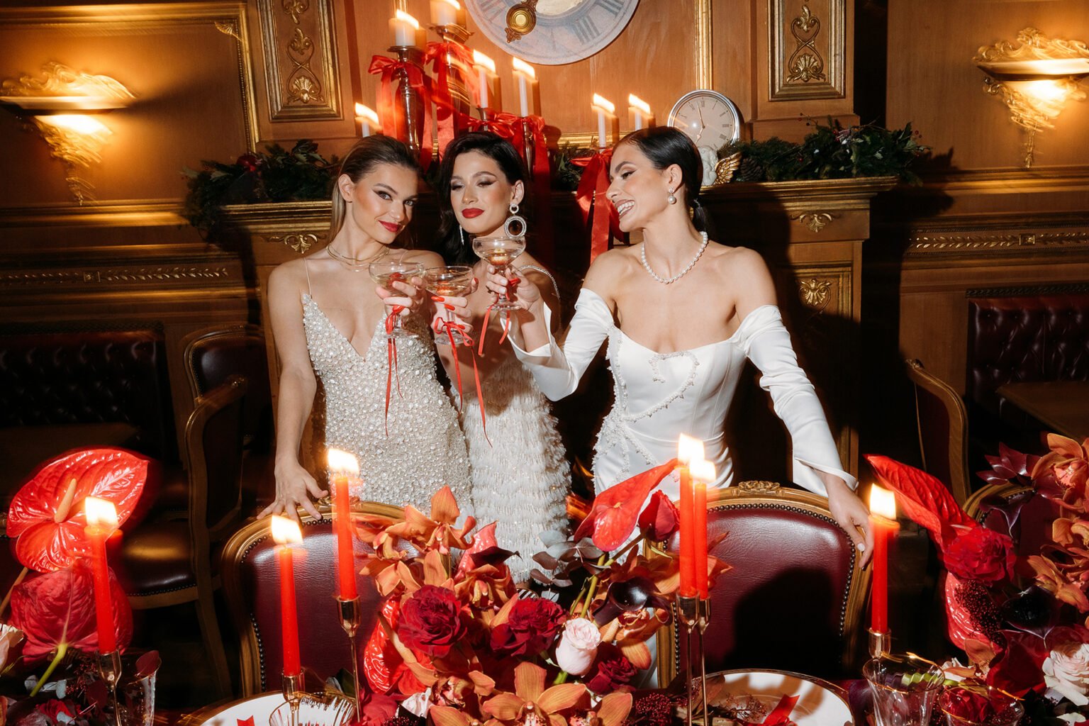 Extravagant Valentine’s Bachelorette Party Inspiration – Ellwed
